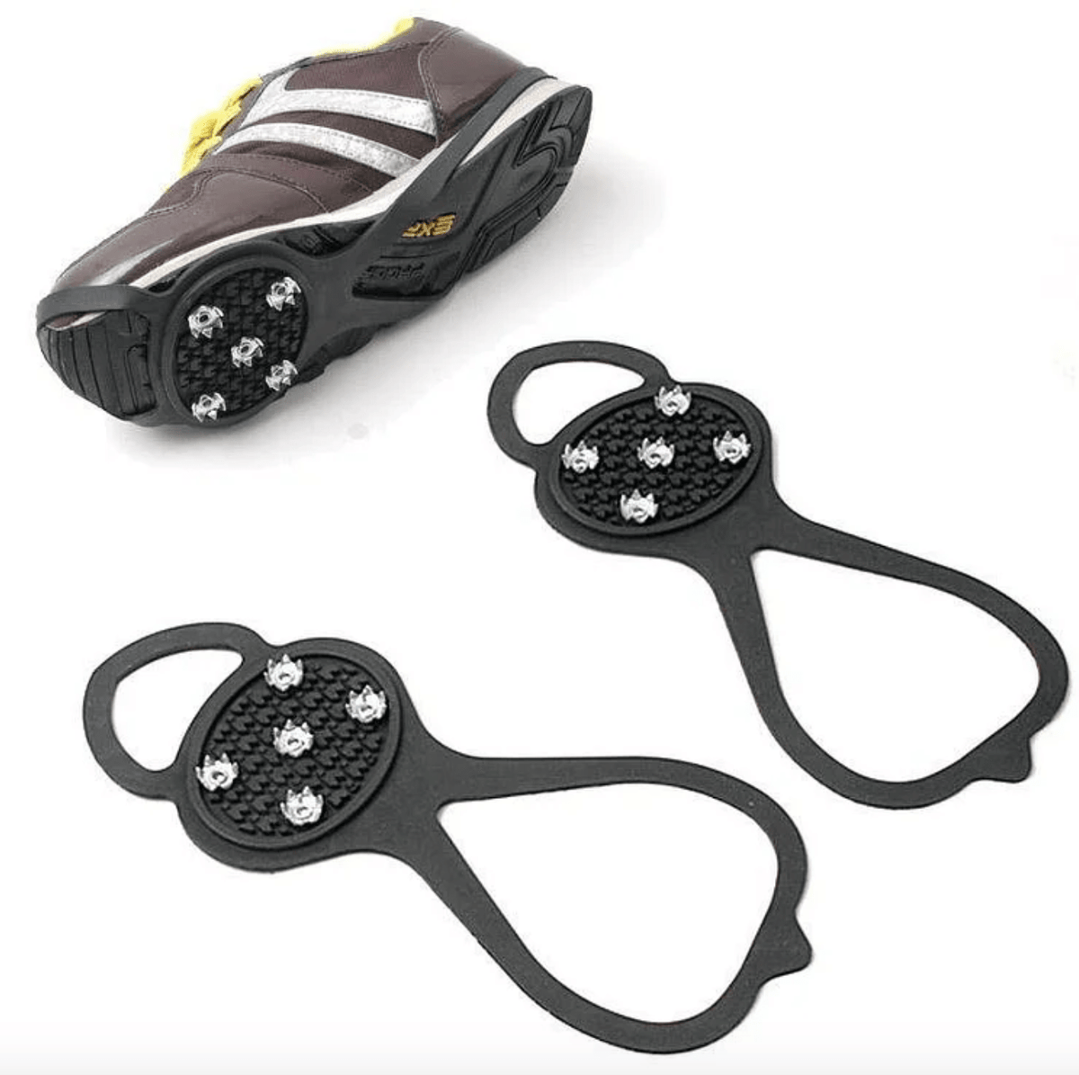 No-Fall Ice Grippers for Shoes of All Sizes — O&H